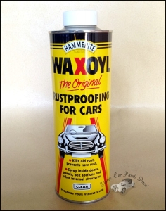 Hammerite Waxoyl Original Rustproofing For Cars Black/Clear