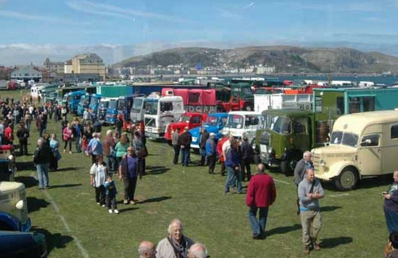 Llandudno Transport Festival early May Bank Holiday Weekend